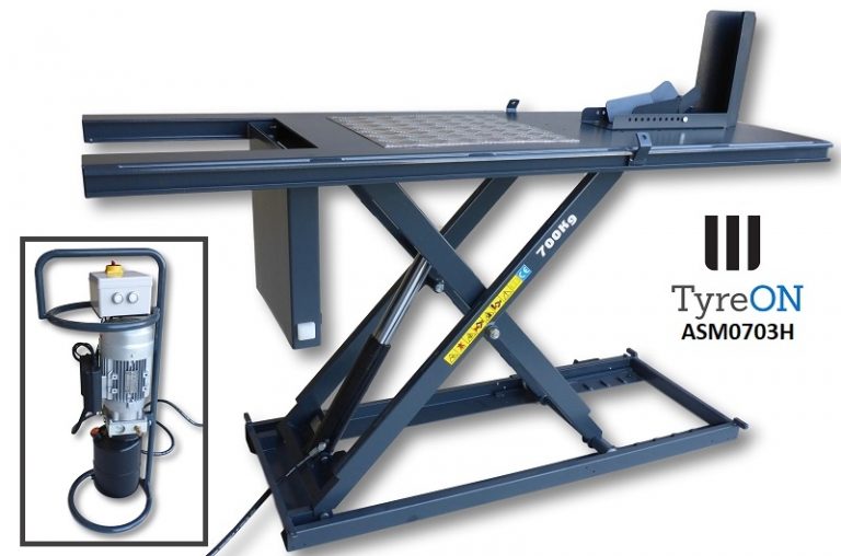 Motorhefbrug met hefhoogte van 1,20 meter | Hefbruggenshop