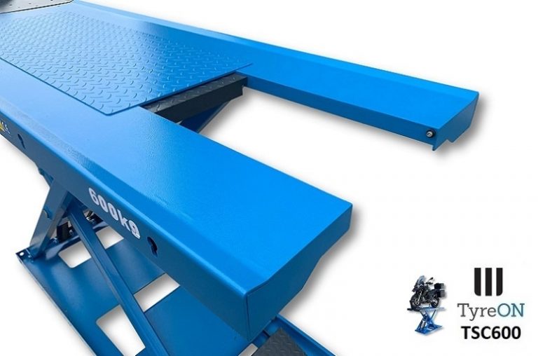 TyreON TSC600 motor hefbrug - geen perslucht nodig | Hefbruggenshop