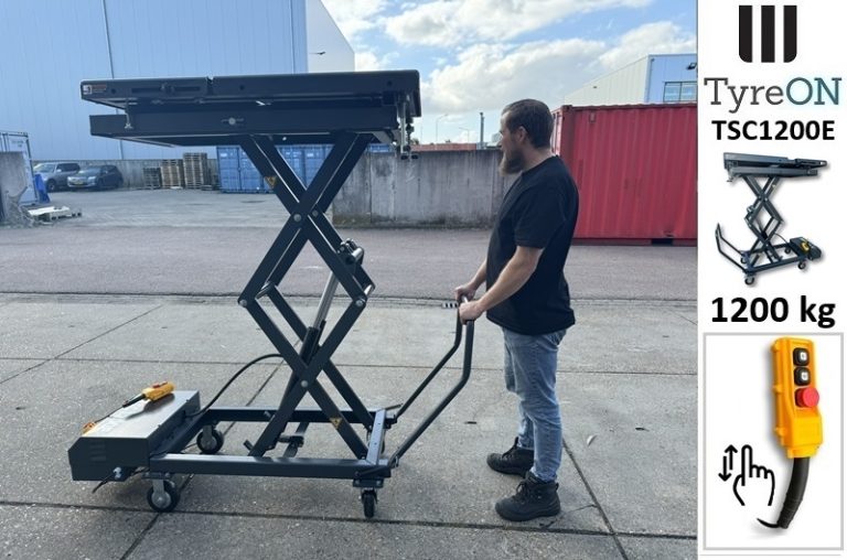TyreON TSC1200E Accuheftafel | Hefbruggenshop