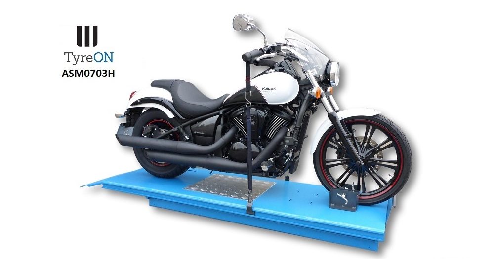 Motorliften met wielklem | Hefbruggenshop